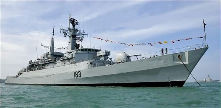 Pak Navy Ship visits Muscat during RMSP deployment