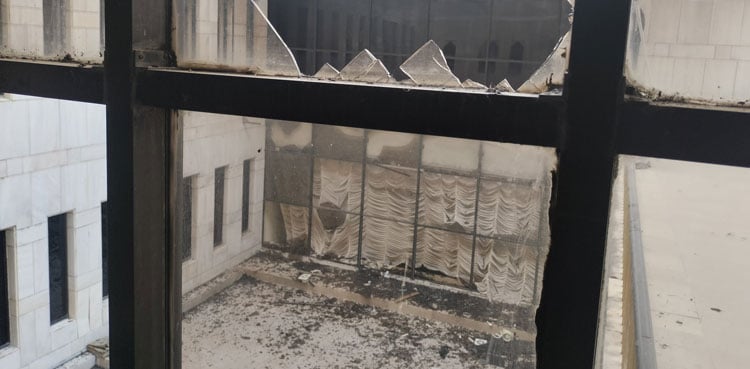 Supreme Court explosion CCTV footage emerges as youth succumbs to burn ...